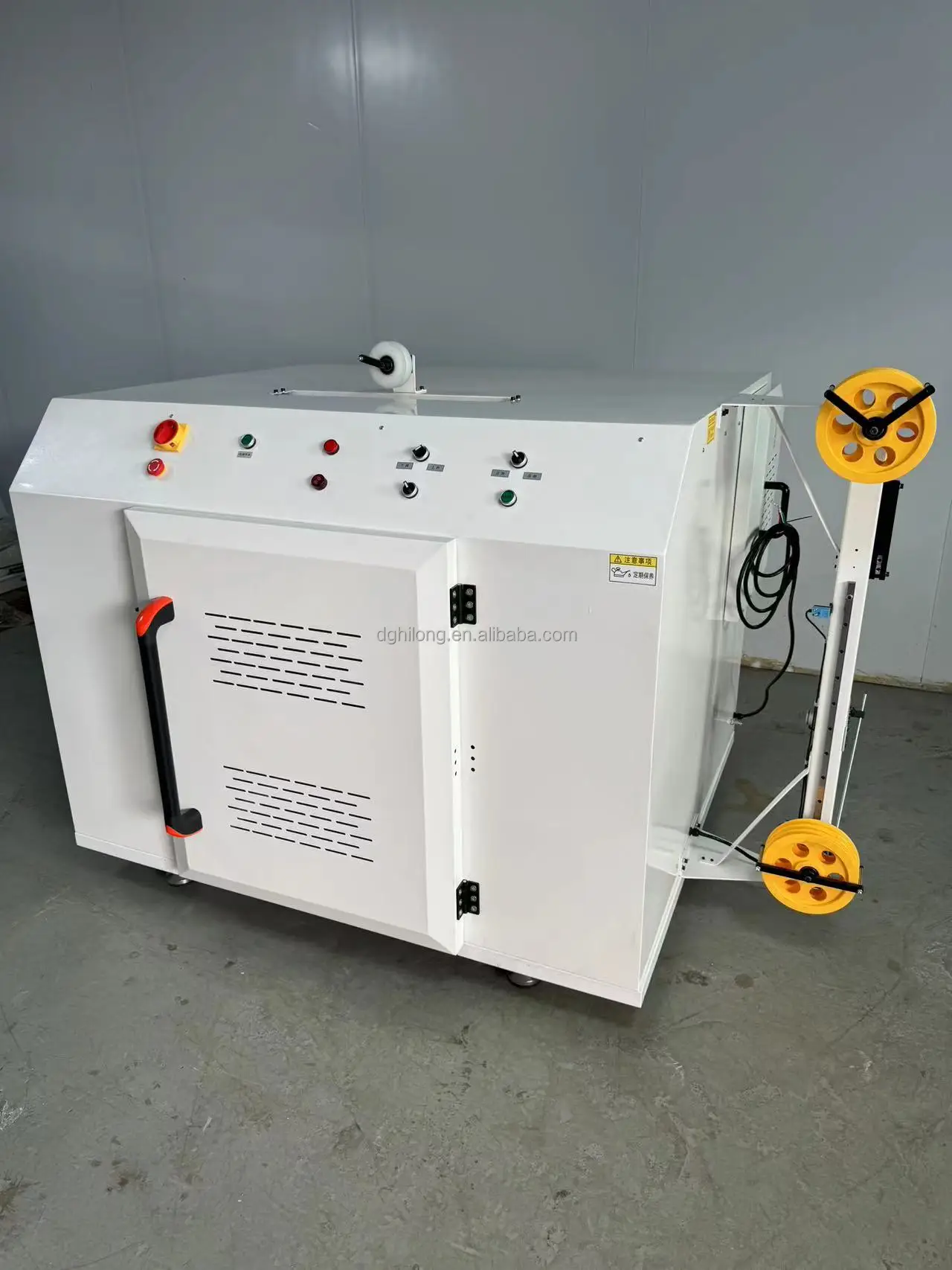 Variable Frequency Lifting Automatic Pay off Machine Large Reel Pay-off ...
