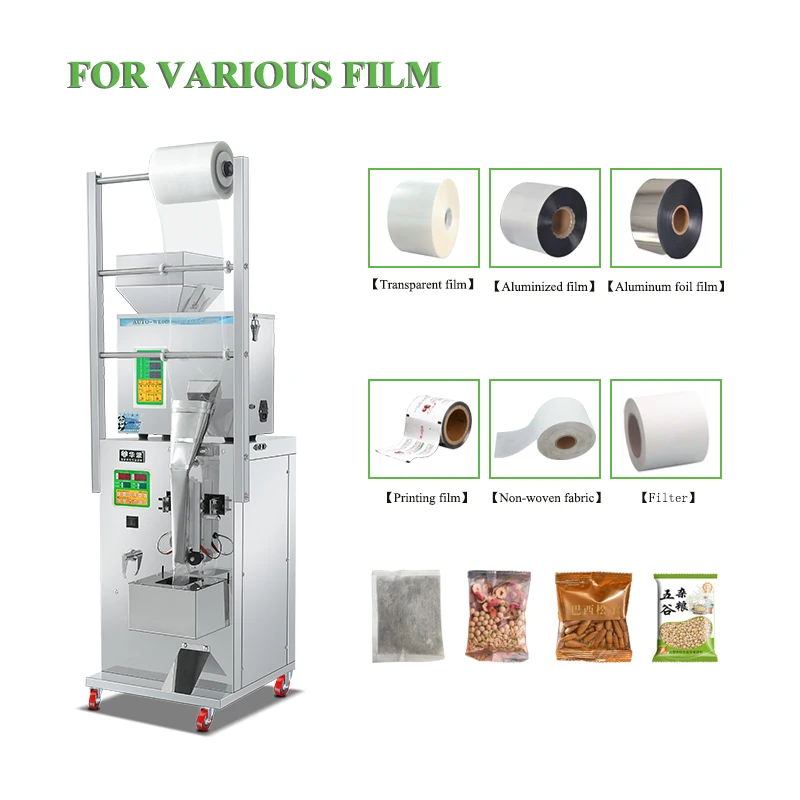 Multi-function Powder Filling Packaging Machine Paprika Spice Coffee Tea Bag Sugar Sachet ...