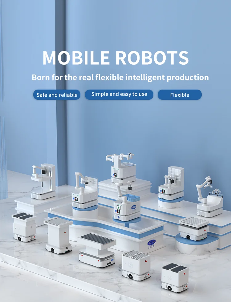 Industrial AI Intelligent Collaborative Robotic Arms AGV Mobile ...