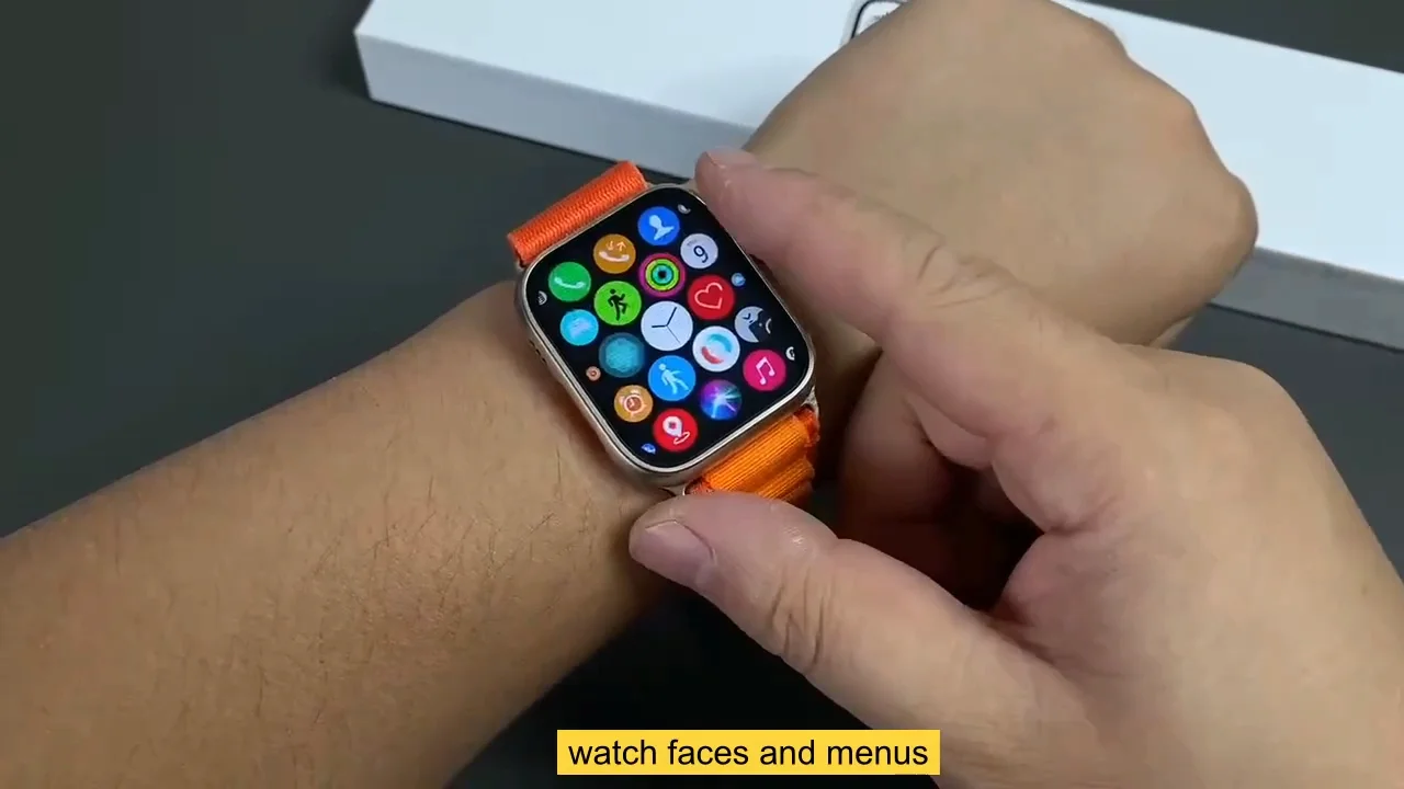 Reloj Inteligente H10 Pro Ultra,Dispositivo Con Pantalla Giratoria De 2 ...