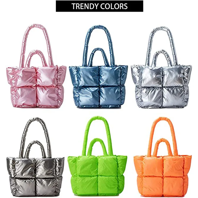 Puffy Bag Women's Designer Handbag - Winter Soft Shoulder Bag
