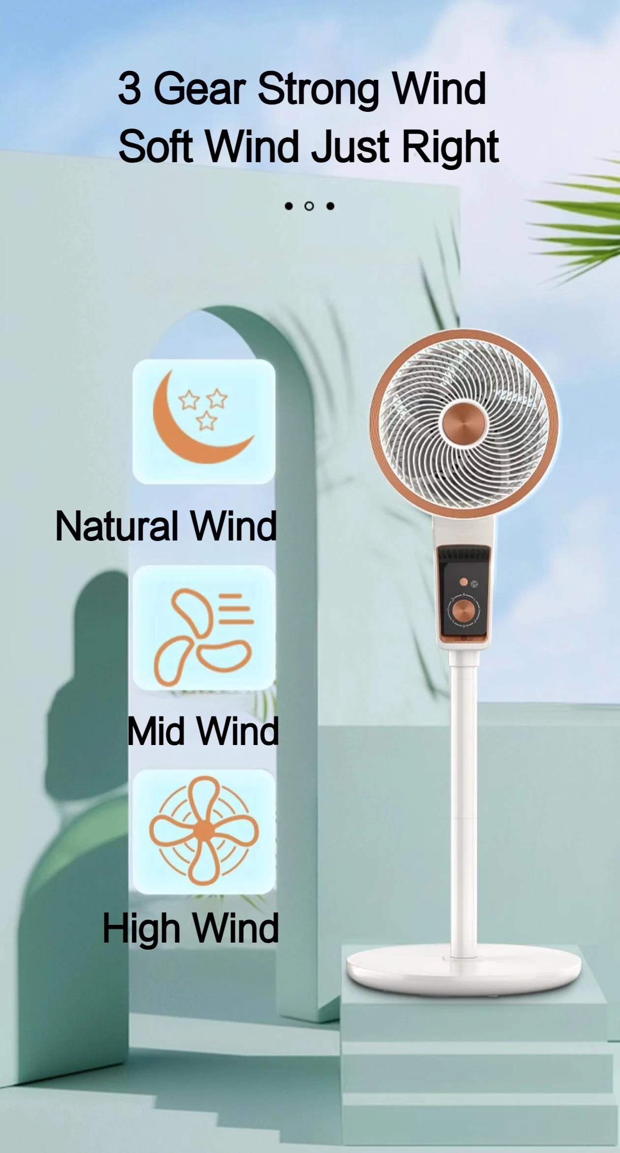 Adjustable Height Free Standing Circulating LED Display Household ...