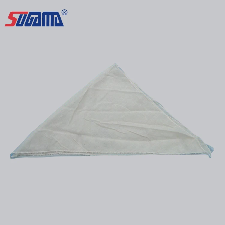 First Aid White Cotton Compression Triangle Bandage - Buy Compression ...