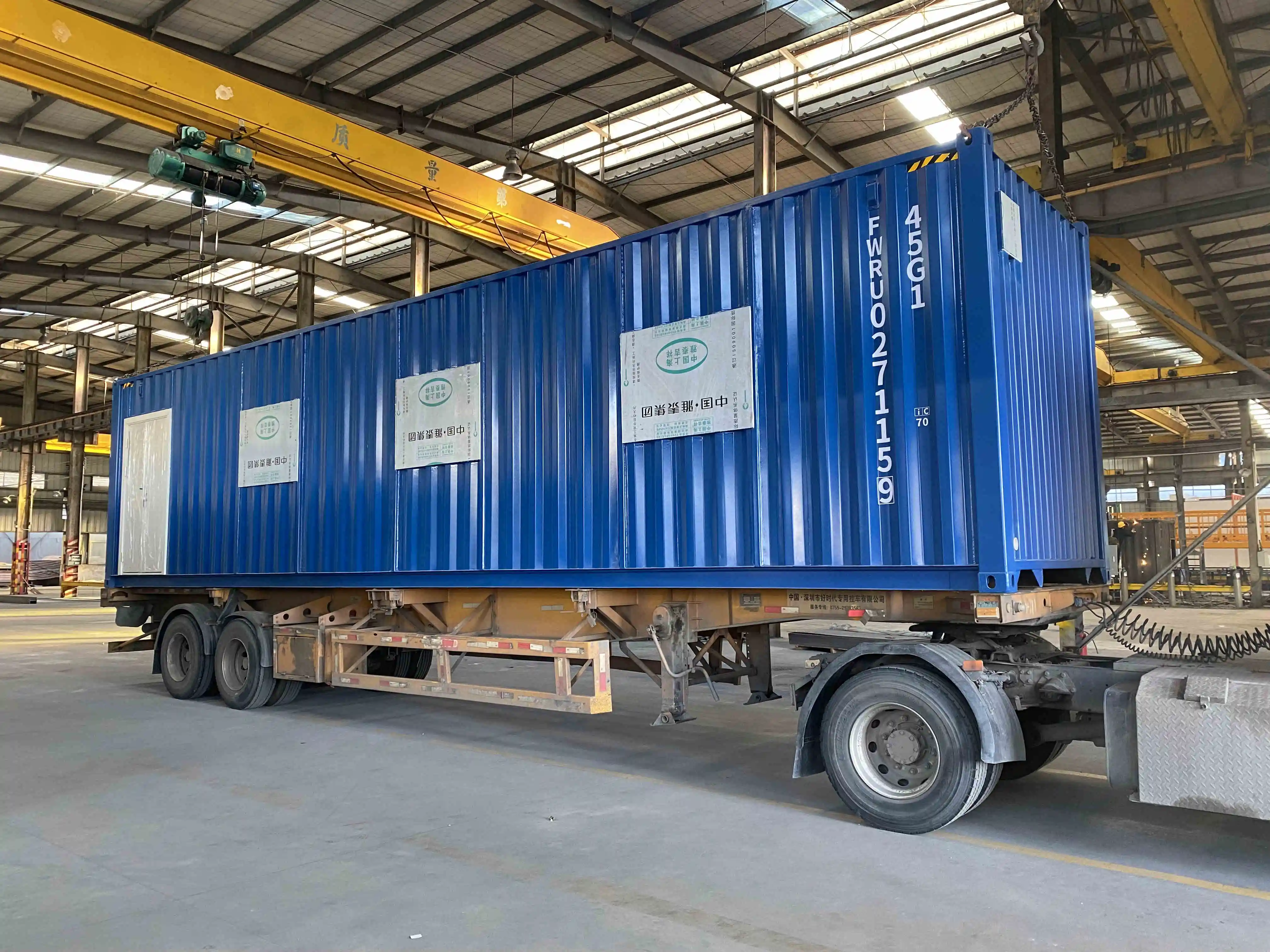 Customized Shipping Container Lab - Mobile PCR Test Lab