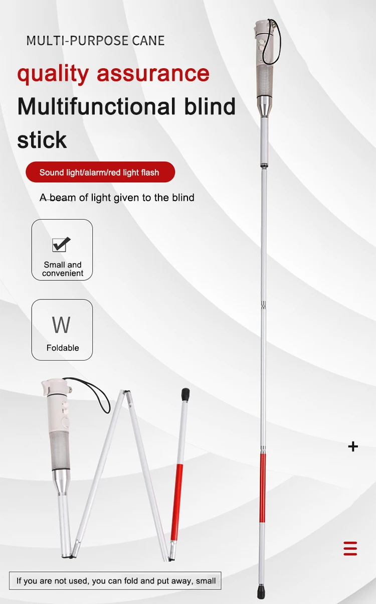OEM ODM Foldable Blind Stick Visually Impaired Guide Cane Support Deafblind Stick| Alibaba.com