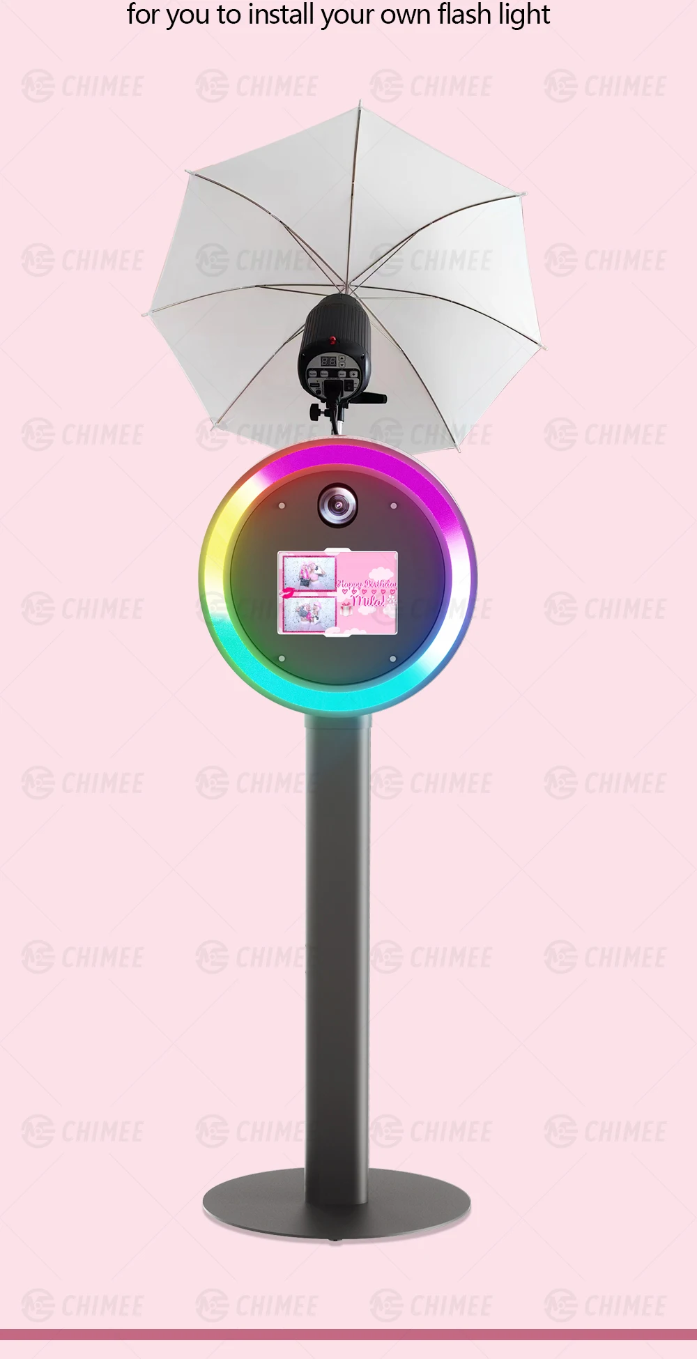 Circular Booth Dslr Photo Selfie Machine Use Landscape Mode 10.9 11 13 ...
