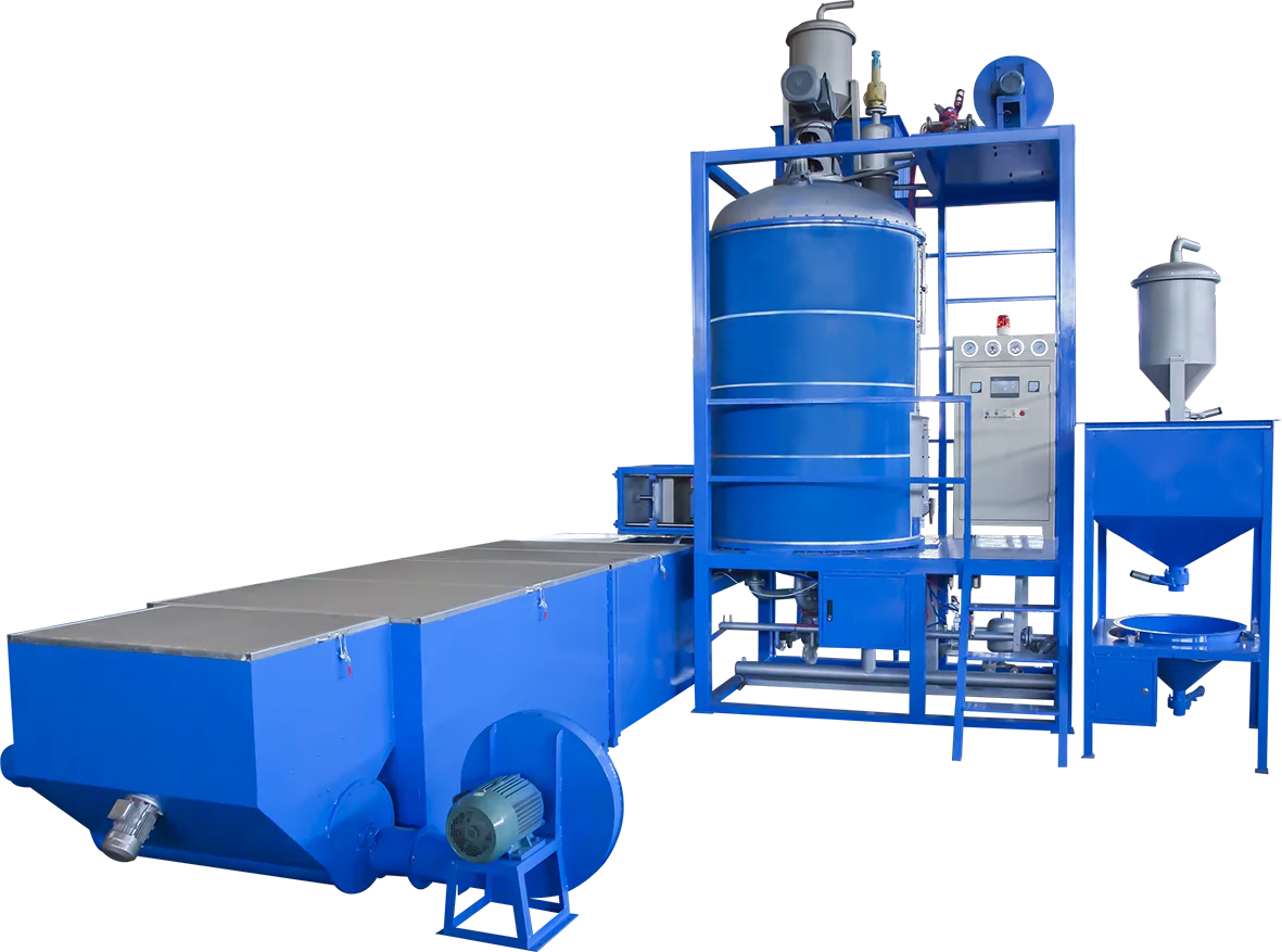 Longwell Eps Pre Polystyrene Batch Expander Machine with Fluid Bed ...
