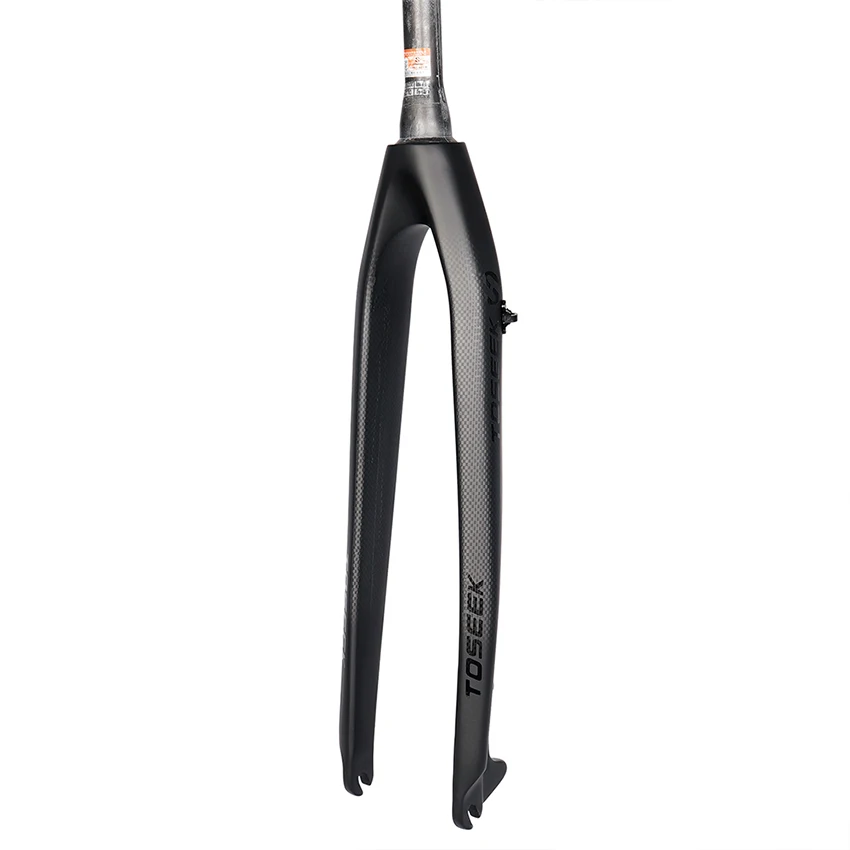 Toseek Mtb Rigid Fork Disc Brake Mountain Bike Fork Mount Tapered Front ...