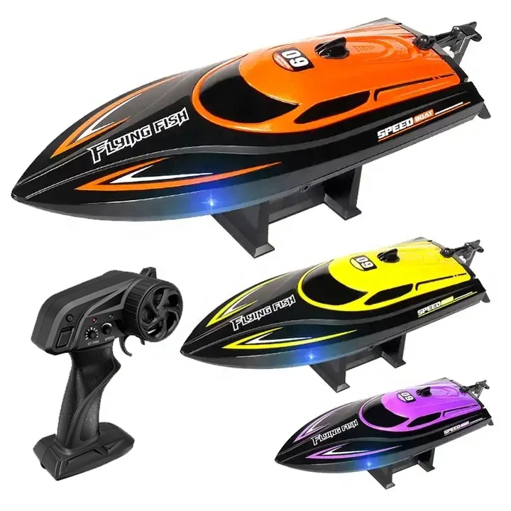 Electric Rc Speedboat Yacht 2.4ghz 20km/h Waterproof High Speed Rc ...