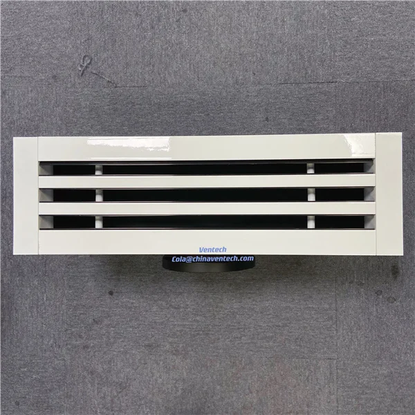 Hvac System Sidewall Aluminum Supply Air Linear Slot Diffuser With ...