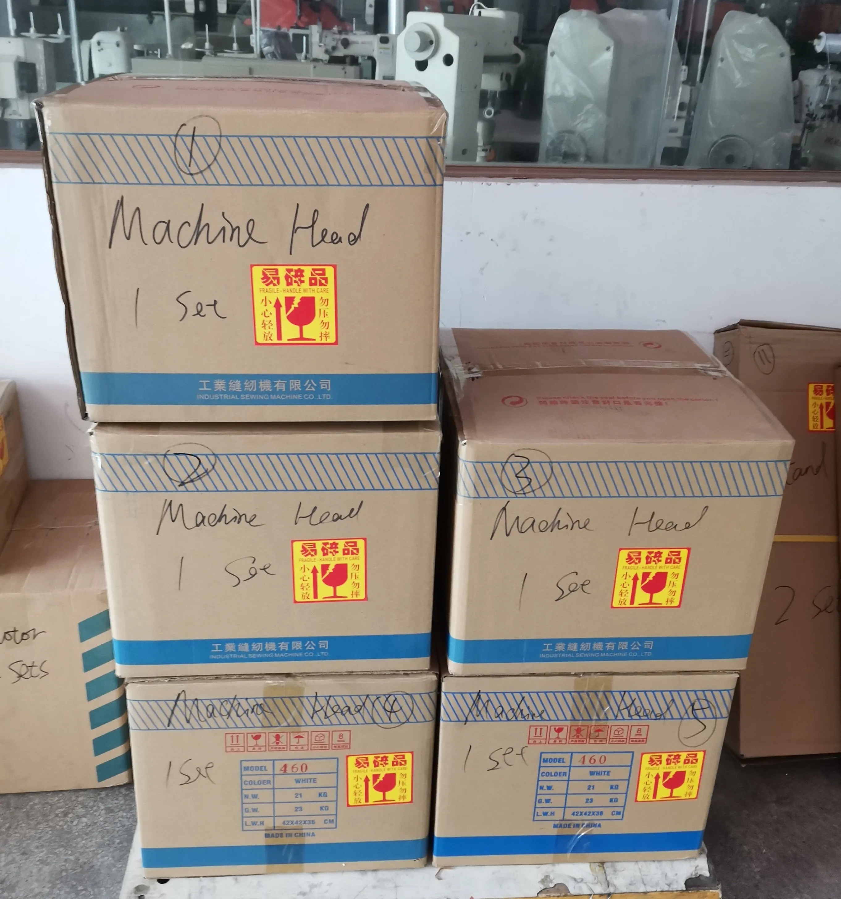 Jn-460 Heavy Duty Automatic Wrinkle Strobel Industrial Sewing Machine ...