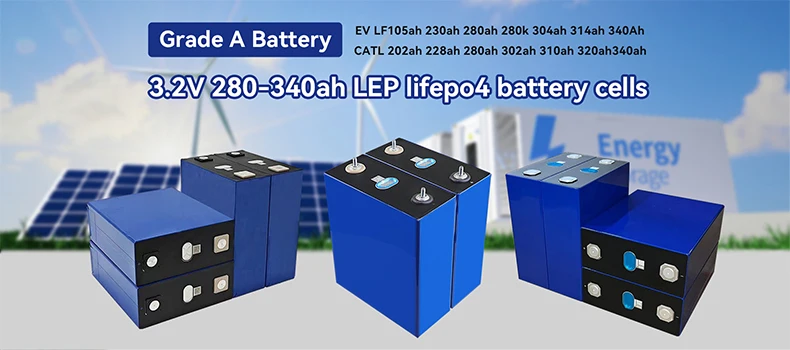 3.2V 100Ah 280Ah 314Ah 320Ah 340Ah 345Ah Lifepo4 Battery REPT Hithium ...