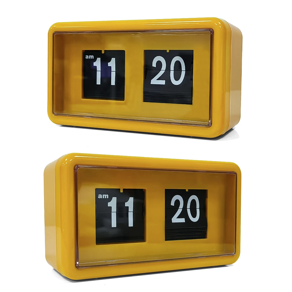 Perpetual Calendar Clock - Modern Brief Design for Office