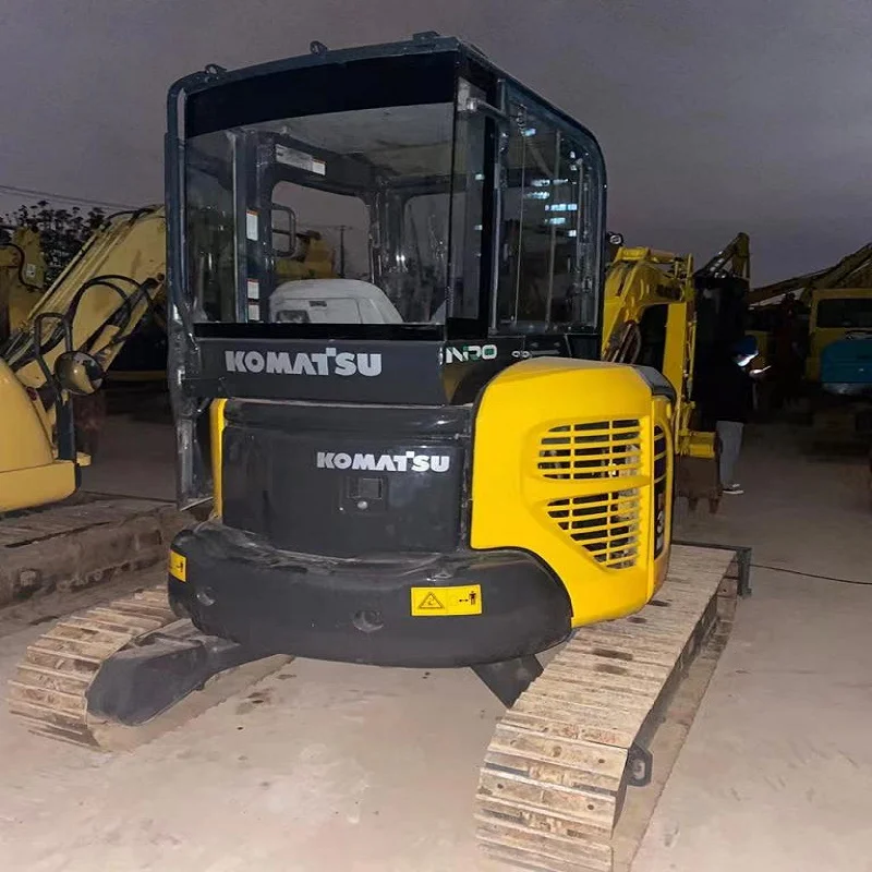 Used komatsu Pc35 Micro Japanese Excavator Second Hand Machine Used Excavator 3.5ton komatsu ...