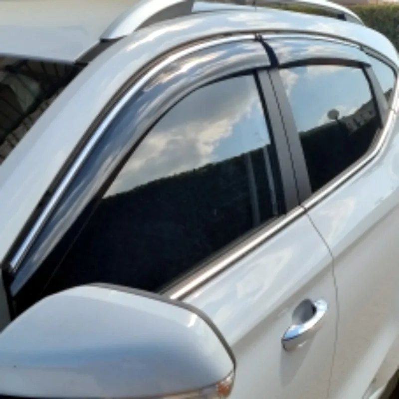 Customize Auto Window Sun Rian Vent wind Deflectors Car Door Window ...