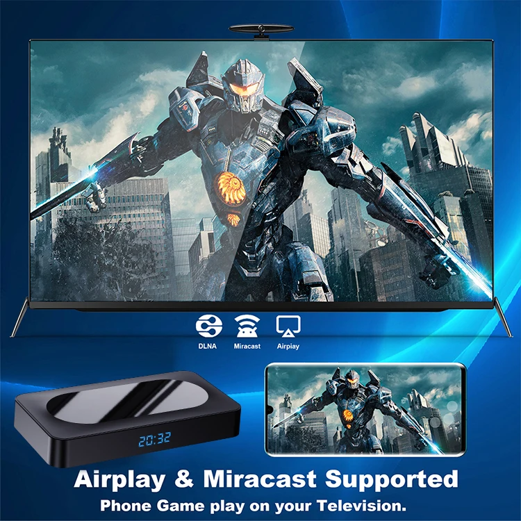 Topleo I96 TV Box - 4K Smart Android 13 TV Box with 4GB RAM