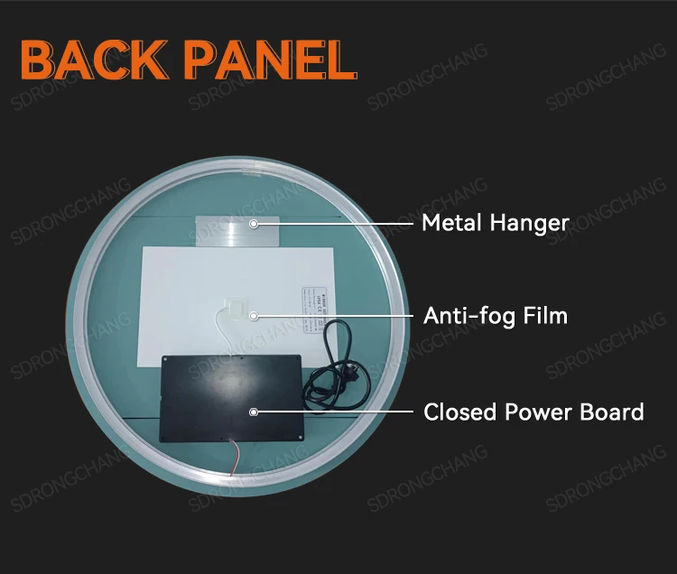 Rongchang Defog Dimming Light Smart Bathroom Mirror With Blue Tooth ...