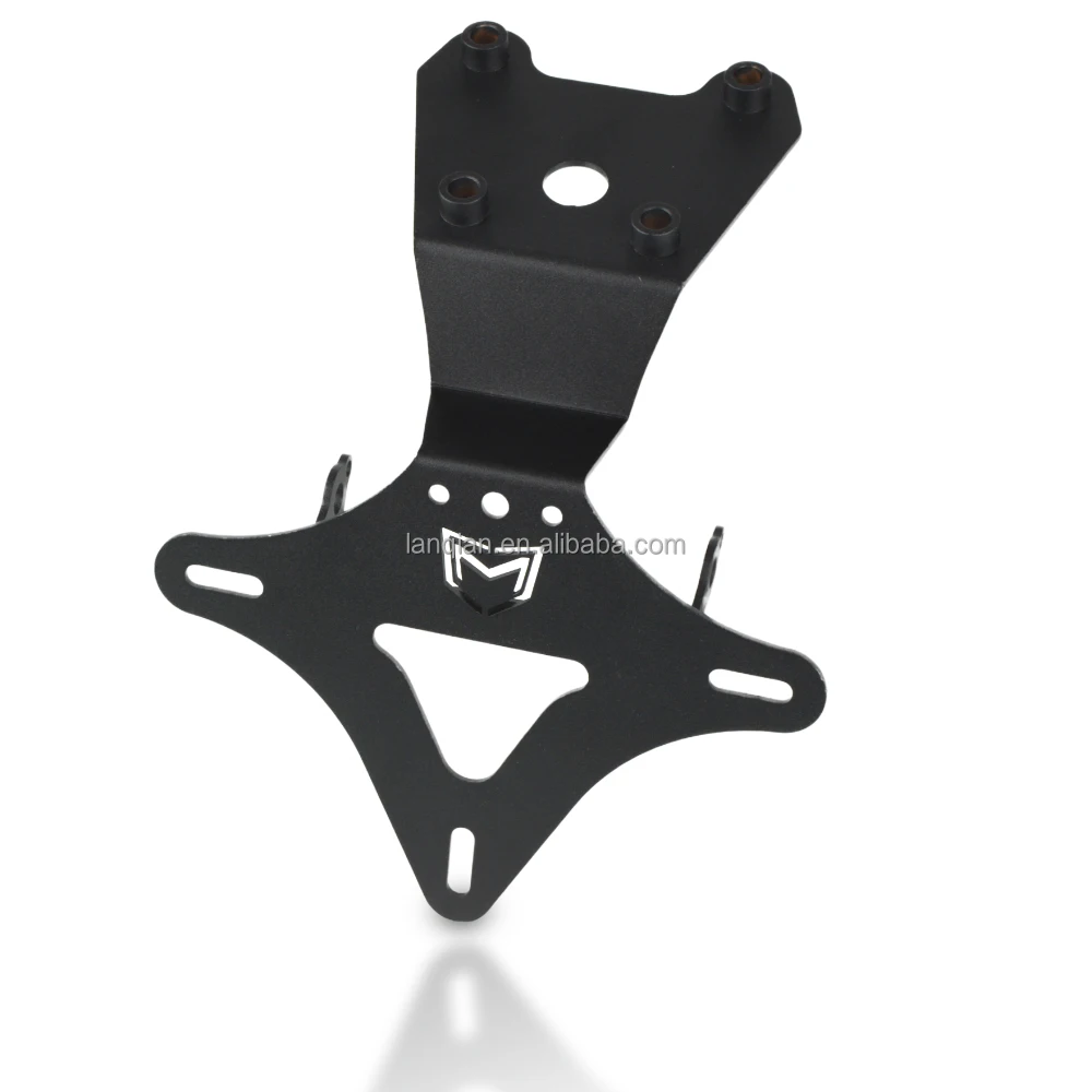 Motorcycle License Plate Bracket Holder Number Plate Frame Mount ...