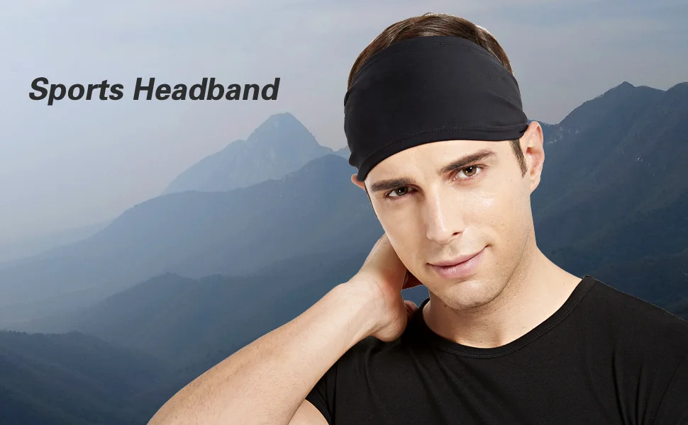 MR Mens Sports Headband - Versatile Protection for Workout