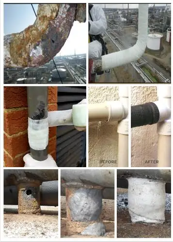 Industrial Armor Tape Fiberglass Pipe Repair Bandage High-strength ...