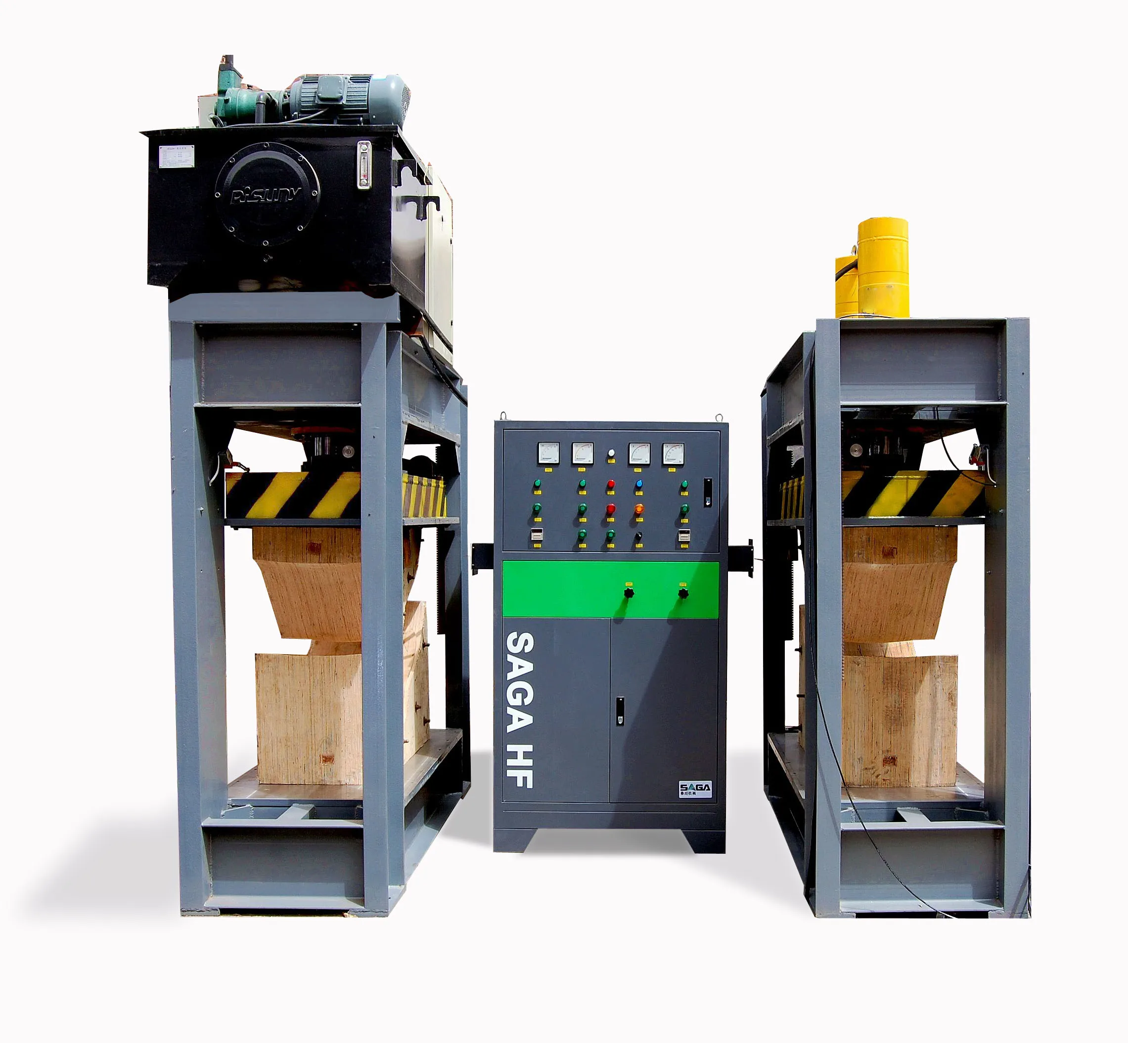 SAGA Professional High Frequency Curved Plywood Press