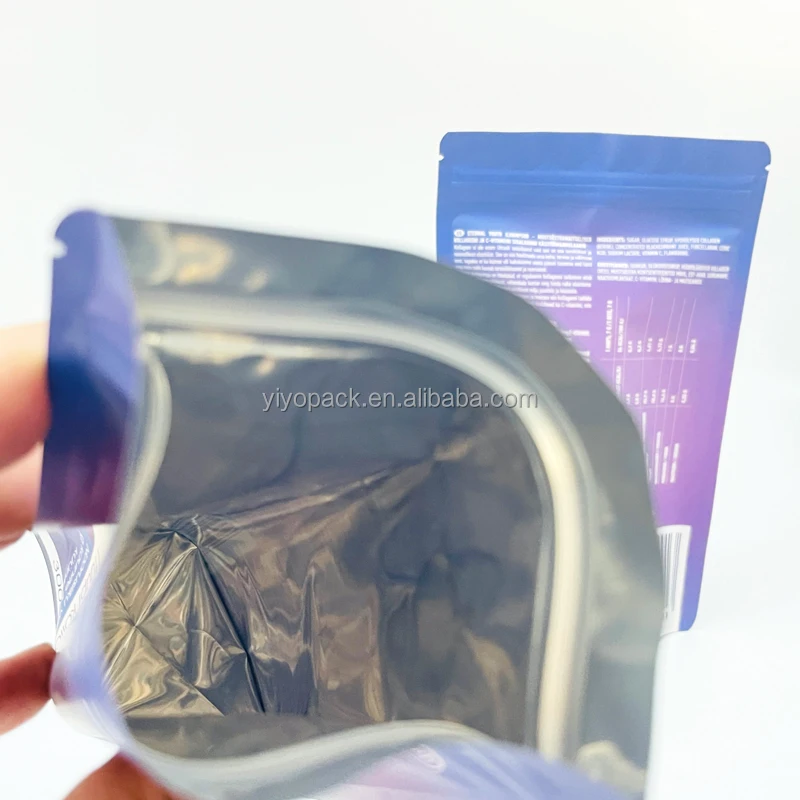 Custom Resealable Food Plastic Bag Package Pouch For Dry Banana Chip ...