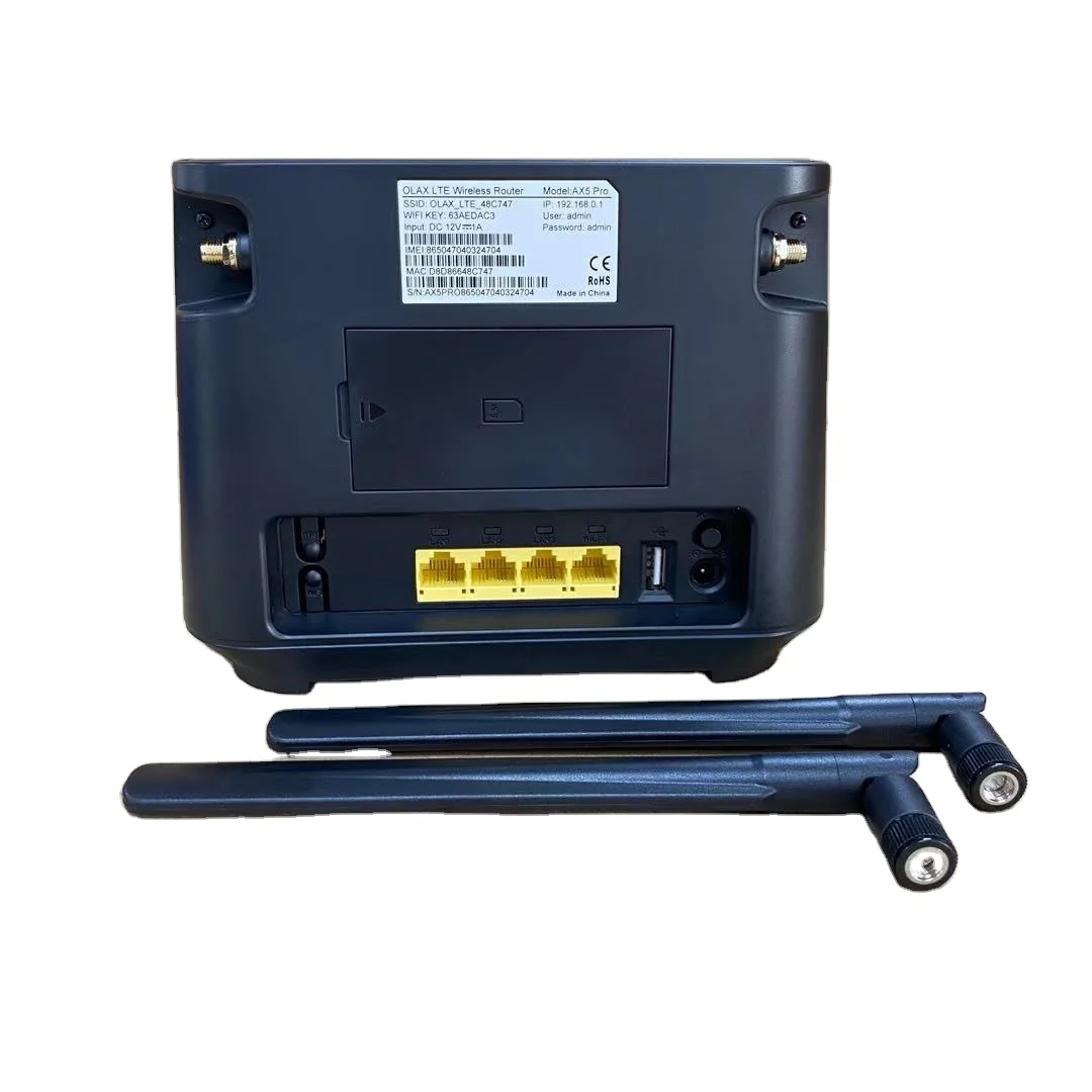 Olax Ax5 Pro Cpe Unclok Wireless Router Wifi European Version 4g Router ...