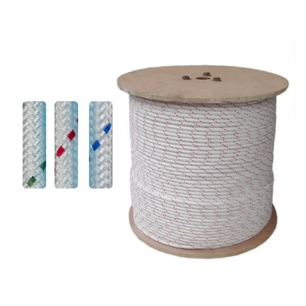 Uv Resistance Double Braid Marine Dacron Polyester Rope - Buy Dacron ...