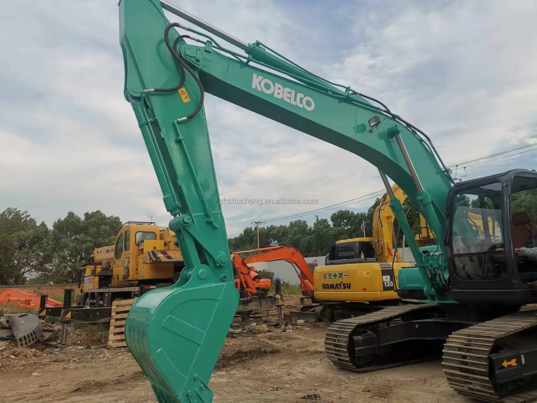 Used Original Sk210 Kobelco Hydraulic Crawler Excavator Sk210 In Good Conditionwith A Reasonable ...