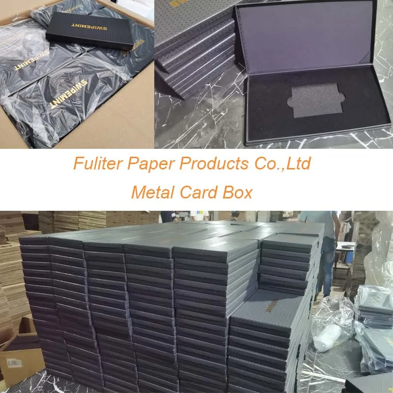 Luxury Metal VIP Business Card Box - Customizable Gift