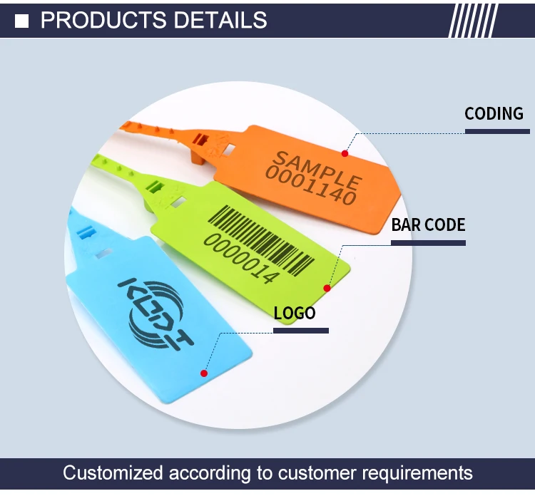 Tx-ps215 Shipping Container Bar Code Plastic Security Seal For Sale ...