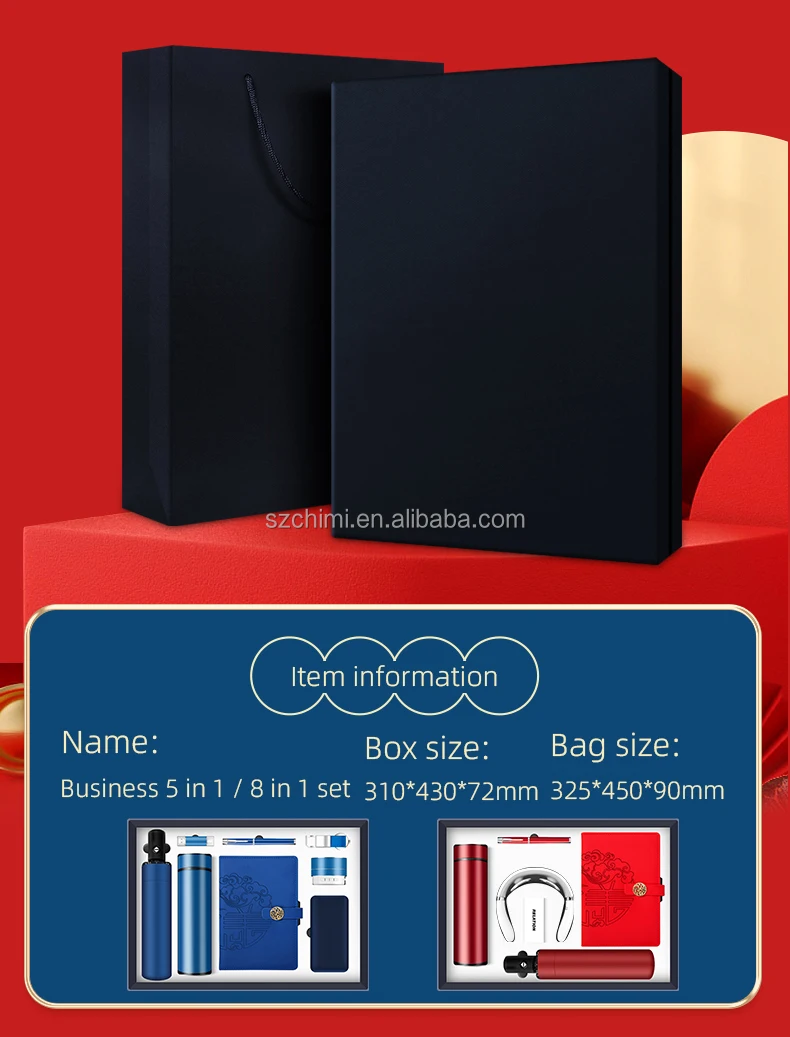 8 Items Set Welcome Kit For New Customers Premium Business Promotion ...