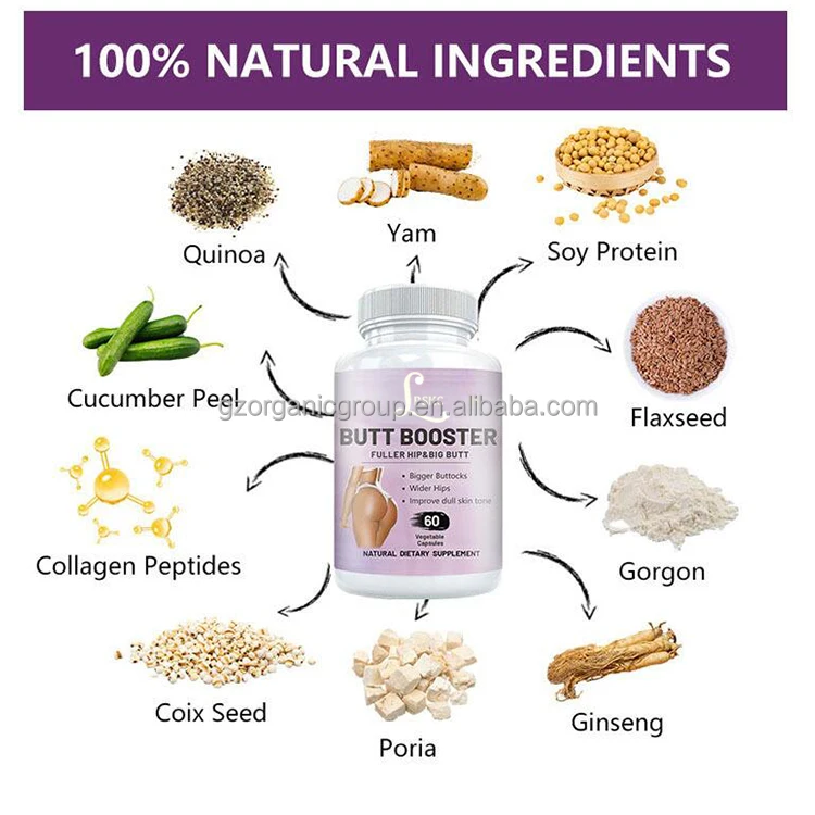 Maca Booster Plus Buttock Hips Enlargement Capsule Lifting Hips Up ...