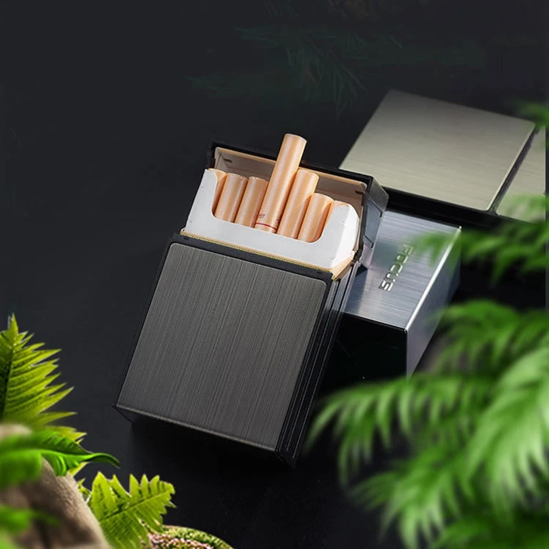 Classic Design Cigarette Case Lighter 2 in 1 with Custom Logo