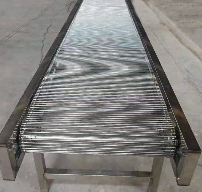 304 Chain Bar/rod Type Mesh Belt Rod Chain Conveyor for Glass Products ...