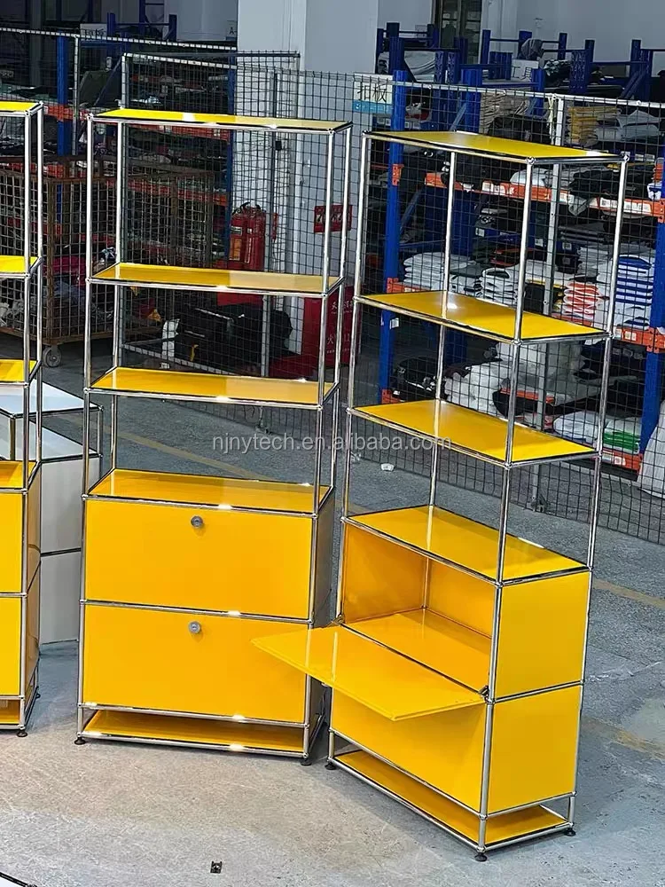 Medieval Usm Cabinet Commercial Display Rack Module Floor Storage Rack ...