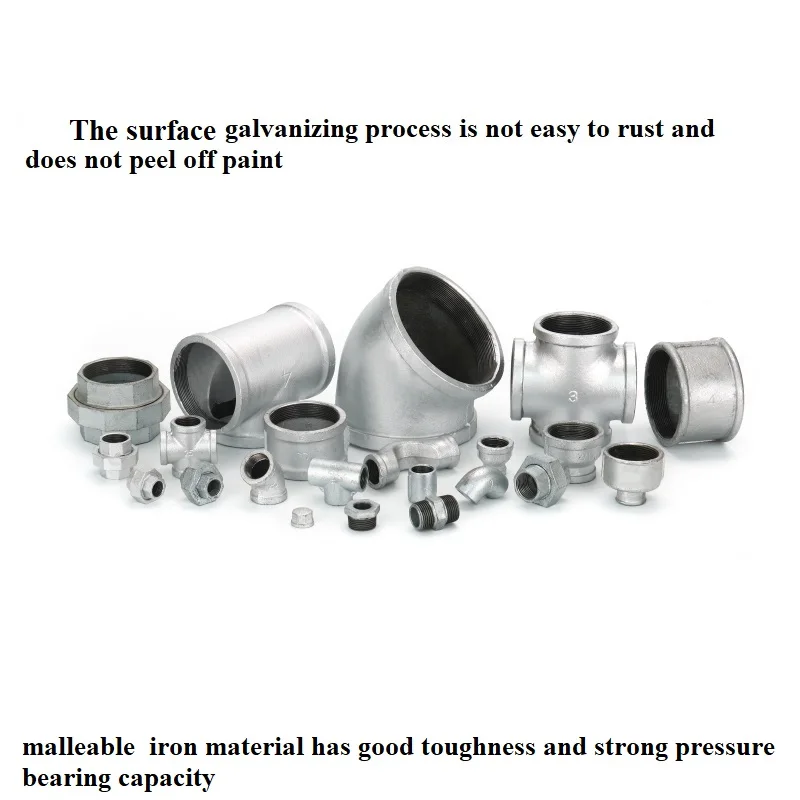 Small Galvanized Metal Round Pipe Tube End Caps Threaded Gi Pipe Cap ...