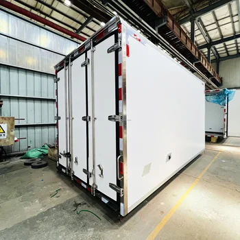 High Quality 20ft Frp Refrigeration Truck Box Body Howo Shacman Model ...