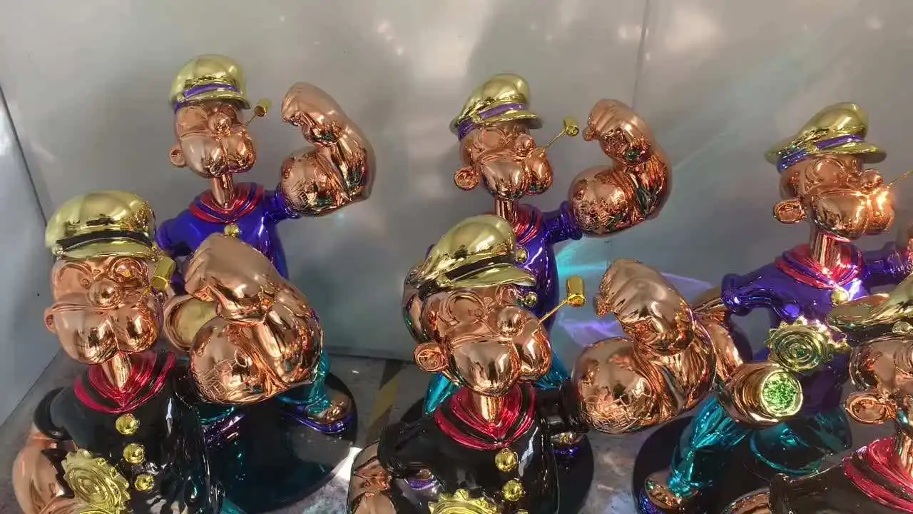 Art Life Size Popeye Statue - Perfect for Home & Galleries