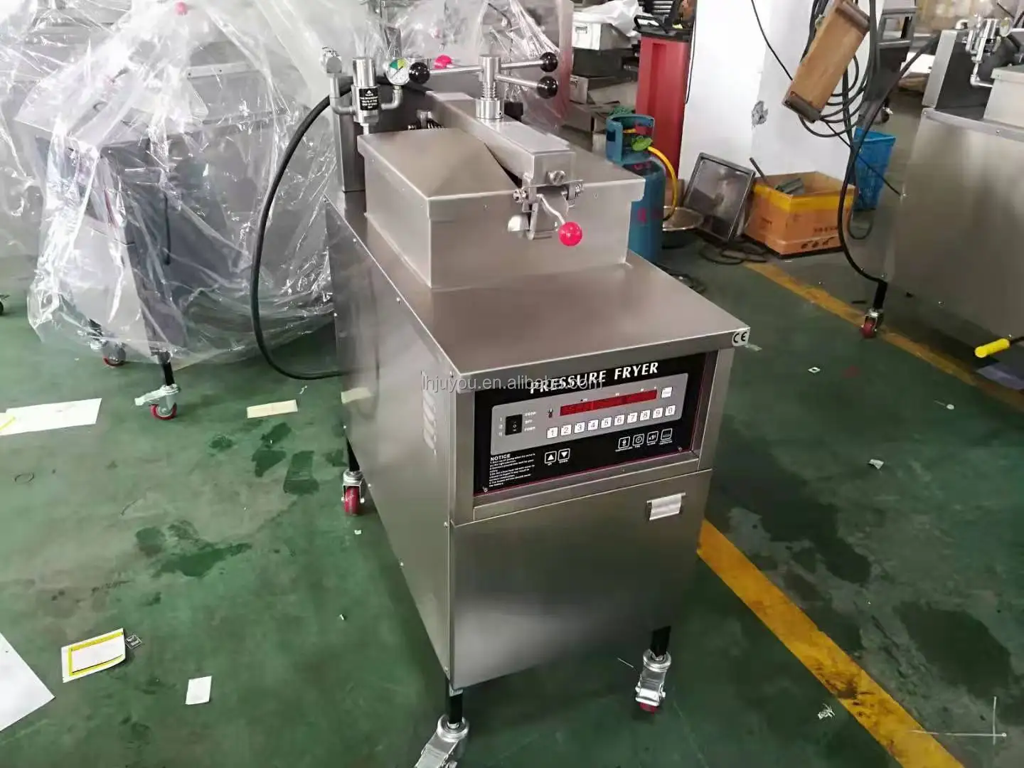 KFC Electric Commercial Broaster Gas Chicken Pressure Fryer Chicken Frying Machines| Alibaba.com