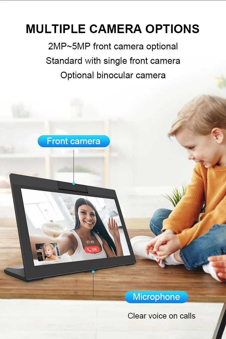 L Shape Portrait Touch Screen - Customer Feedback Evaluator