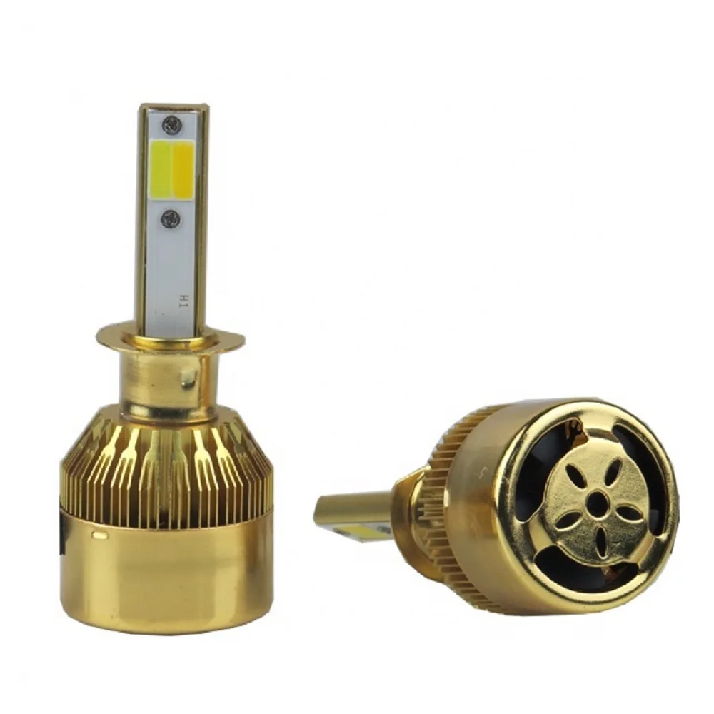 Infitary Dual Color 36w Yellow White C6 H7 Headlight Bulb H1 H3 9005 ...