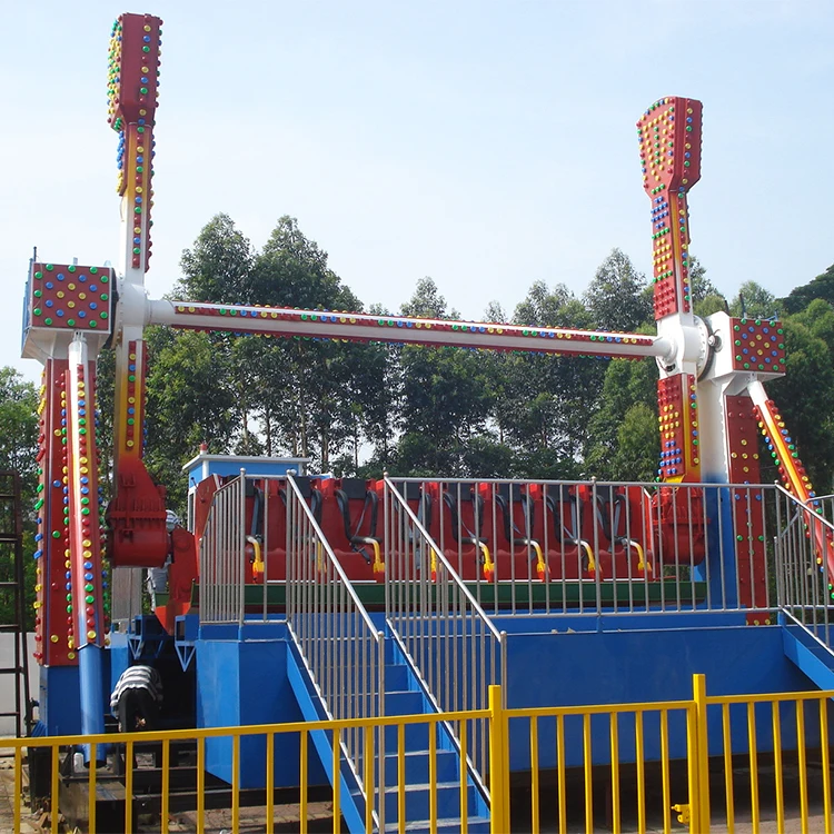 Top Spin Fair Ride - Thrill Extreme Space Travel Attractions