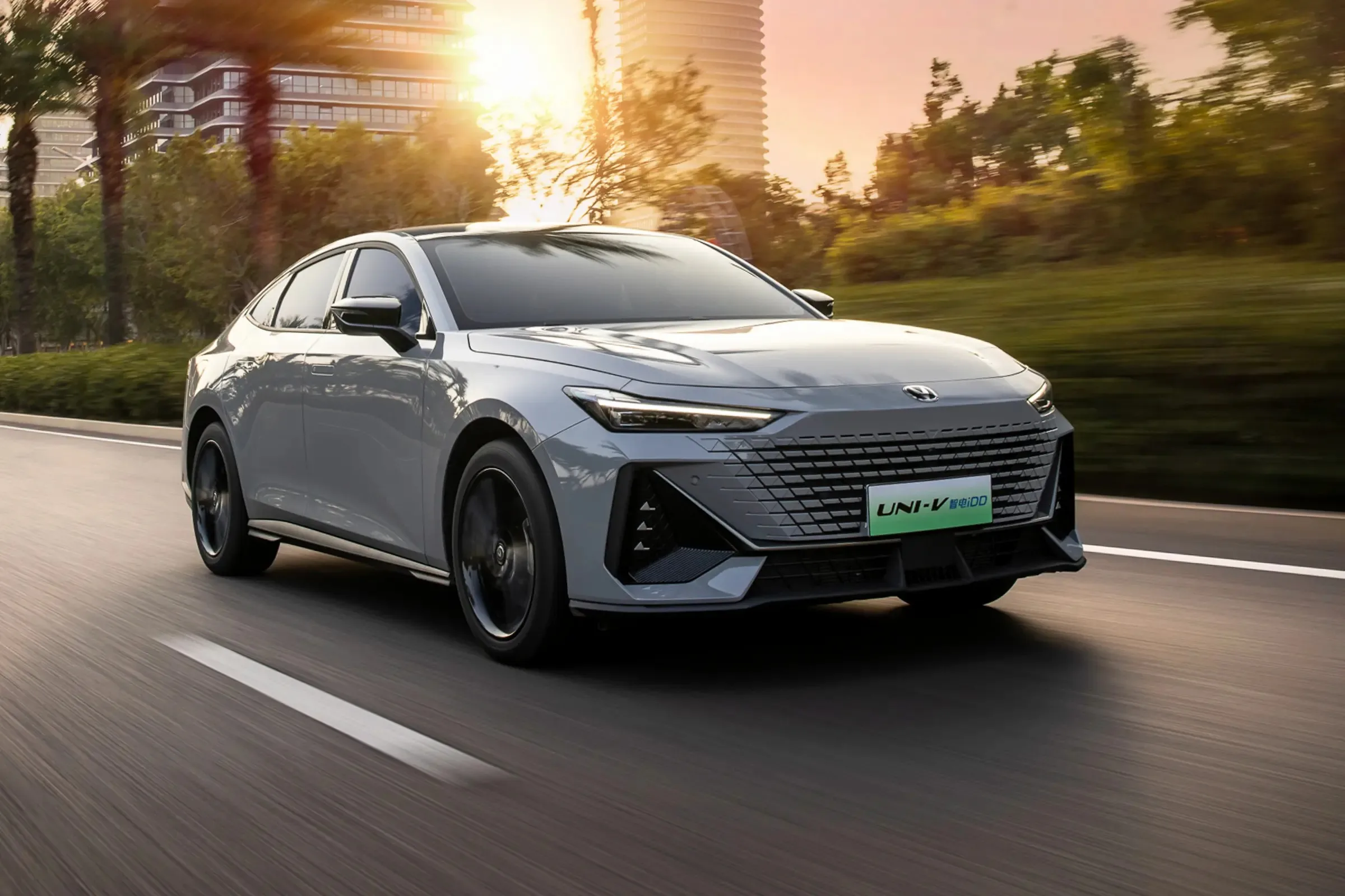 Buy 2024 New Cars Changan Uni-v Idd New Energy Electric Vehicles 5-seat Hatchback Maximum Speed ...