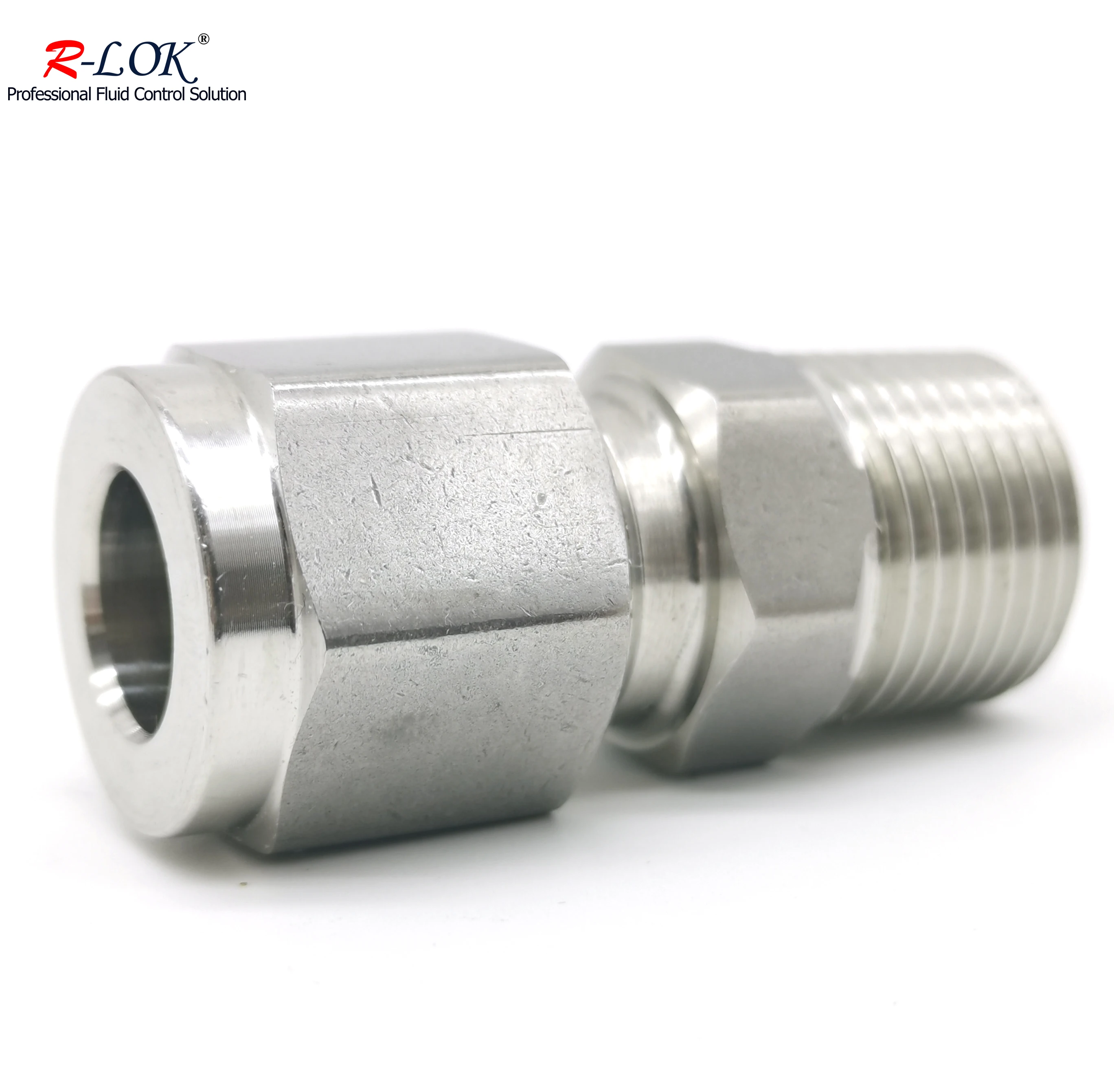 Swagelok Compression Tube Fitting T Connectors Instrument 3/8 Stainless Steel 316 Double Ferrule ...