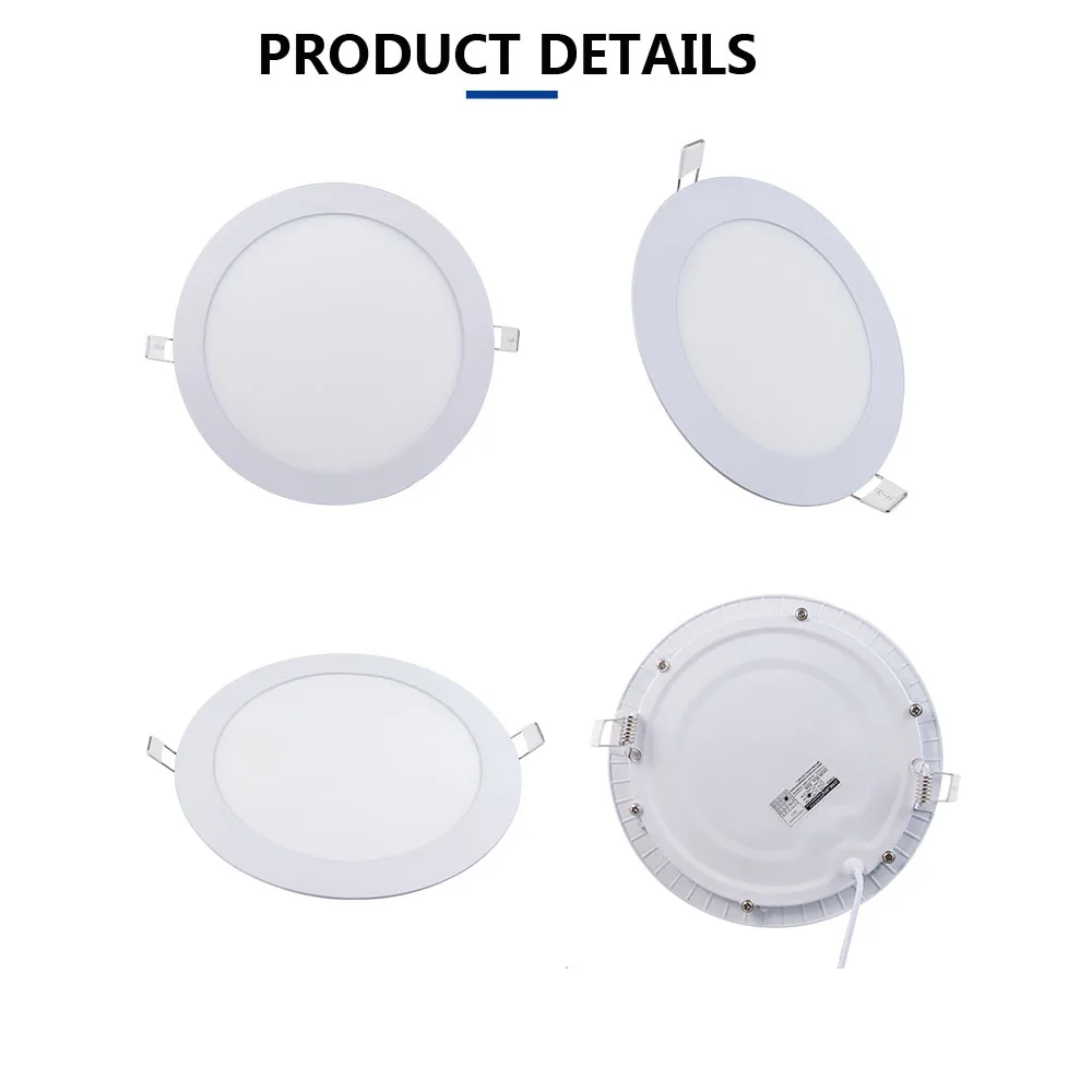 Ce Emc 6w 12w 18w 24w Recessed Led Spot Panel Light - Ultra Slim