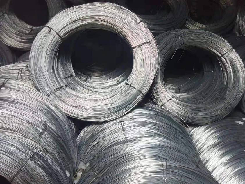 12 16 22 Gauge Galvanized Steel Wire Zinc Coated Iron Carbon Steel Wire ...