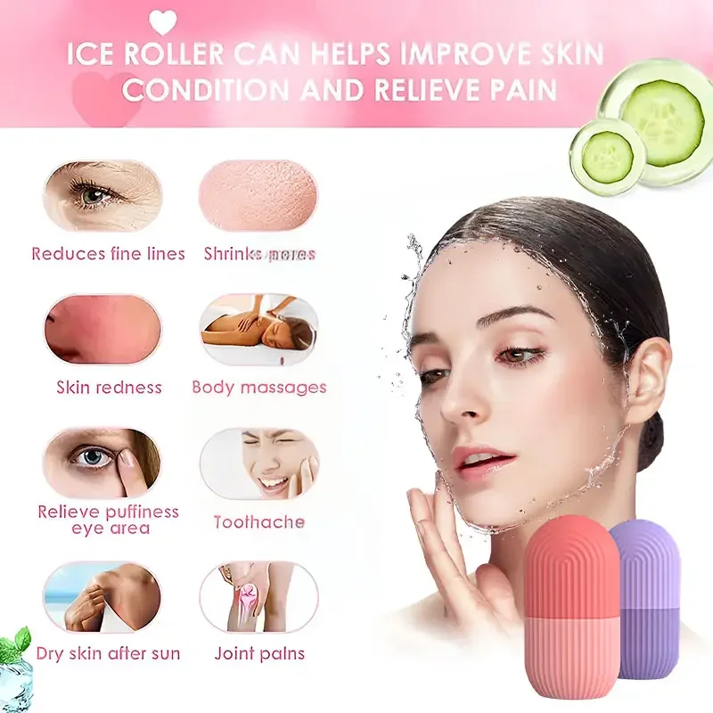 Blue Green Pink Black Colorful Summer Cooling Food Grade Silicon Ice ...