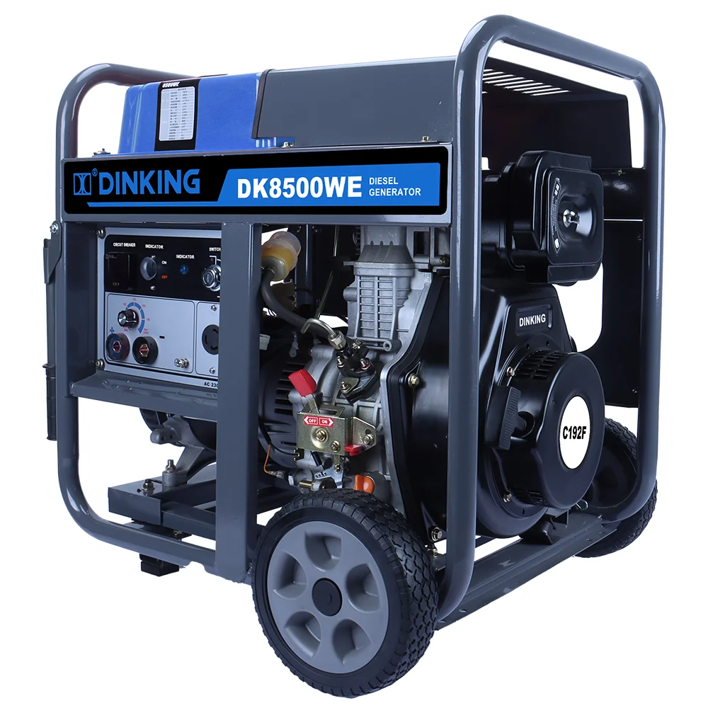 New Dinking Diesel Welder Generator 4000w Portable Open Frame Welding ...