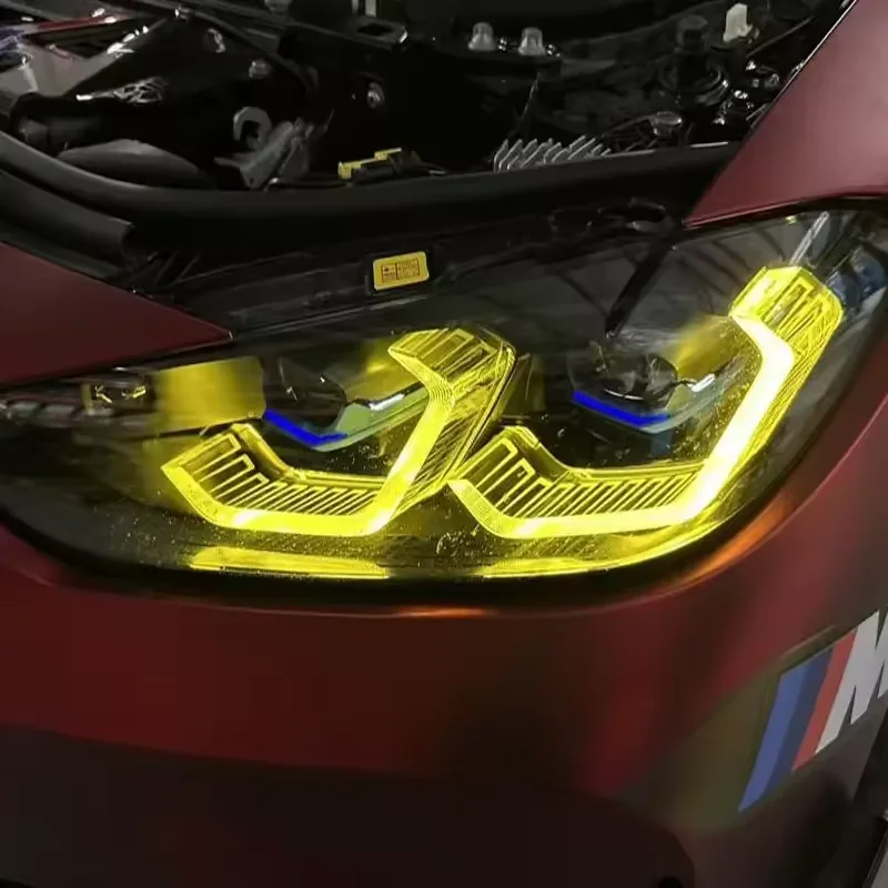 Yellow Headlight Daytime Light DRL LED Board Module for BMW G80 M3 ...